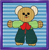 CUTE BEAR SQUARES 1 | OregonPatchWorks
